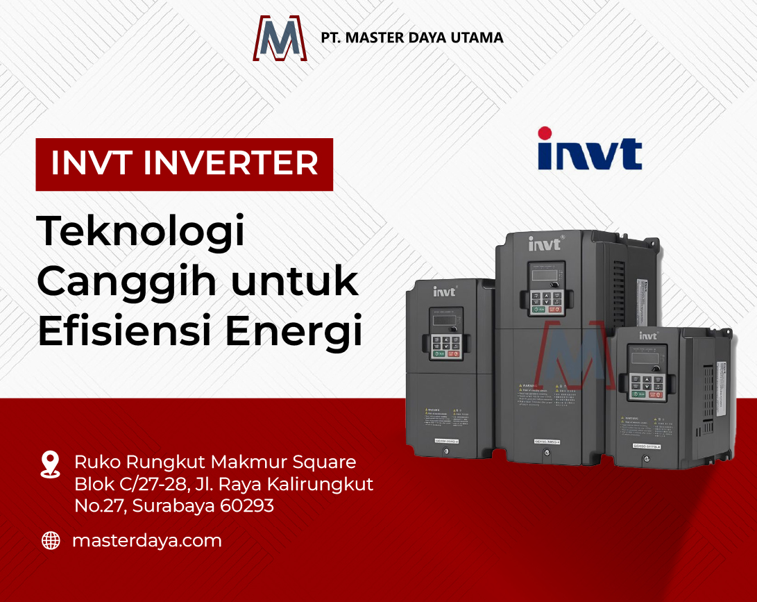 PT Master Daya Utama: Distributor Resmi INVT Inverter di Indonesia - PT. Master Daya Utama